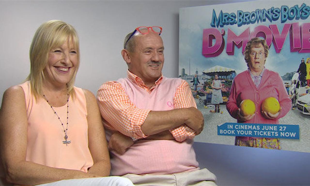 Mrs. Brown's Boys D'Movie: Video interview with Brendan O'Carroll ...
