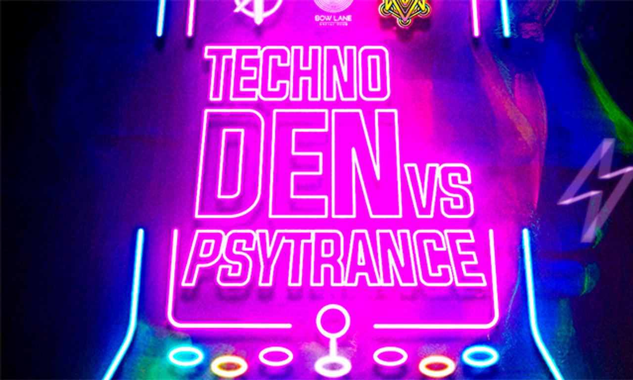 Techno Den vs Psytrance Neon Rave Party at Bow Lane - 2nd March 2024 ...