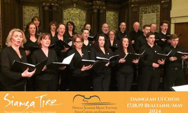 The National Folk Theatre Choir at St Vincent's Church Ballyferriter ...