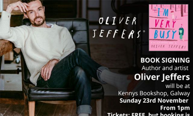 Oliver Jeffers at The Kenny Gallery and Bookshop - 23rd November 2025 ...