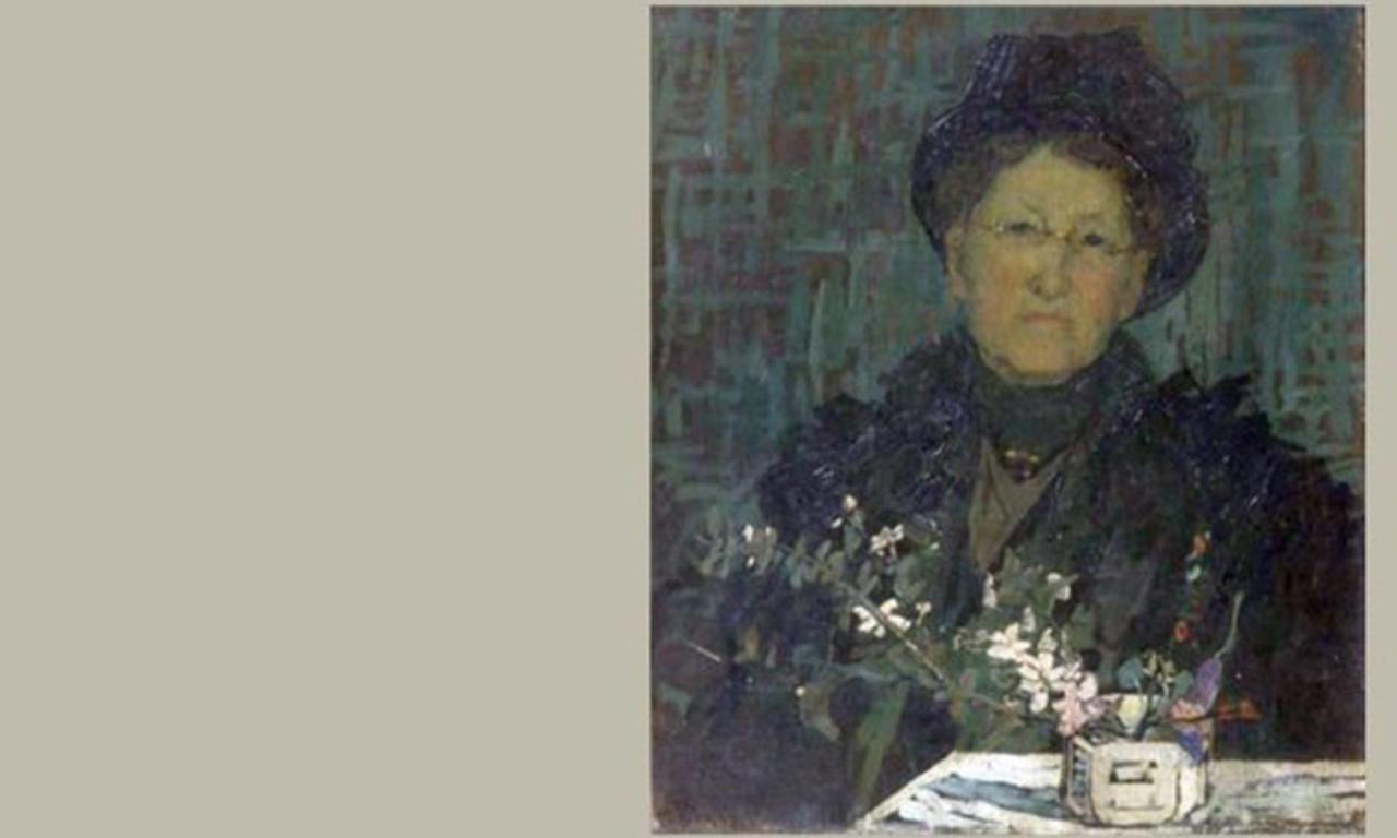 Portrait of Sarah Purser by Mary Swanzy at Triskel Christchurch Arts ...