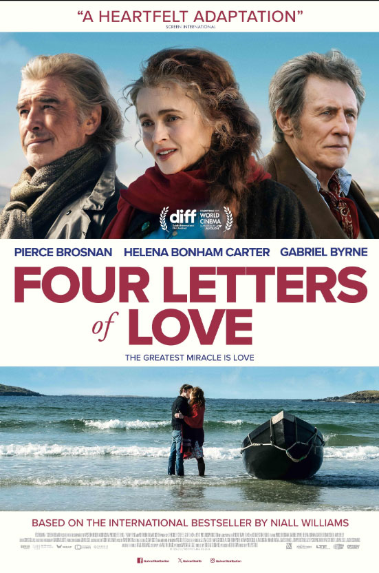 Four Letters of Love in Movies @ Dungarvan Film Times - entertainment.ie