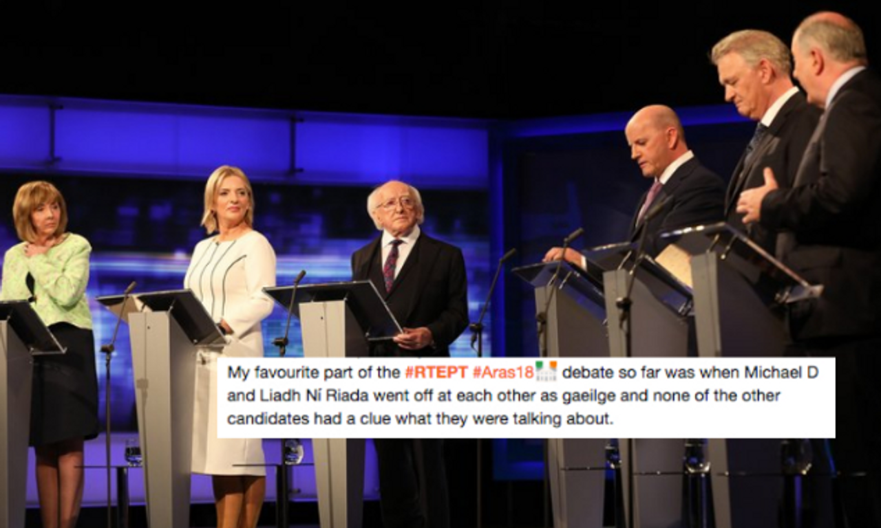 The final televised presidential debate gave us the best tweets