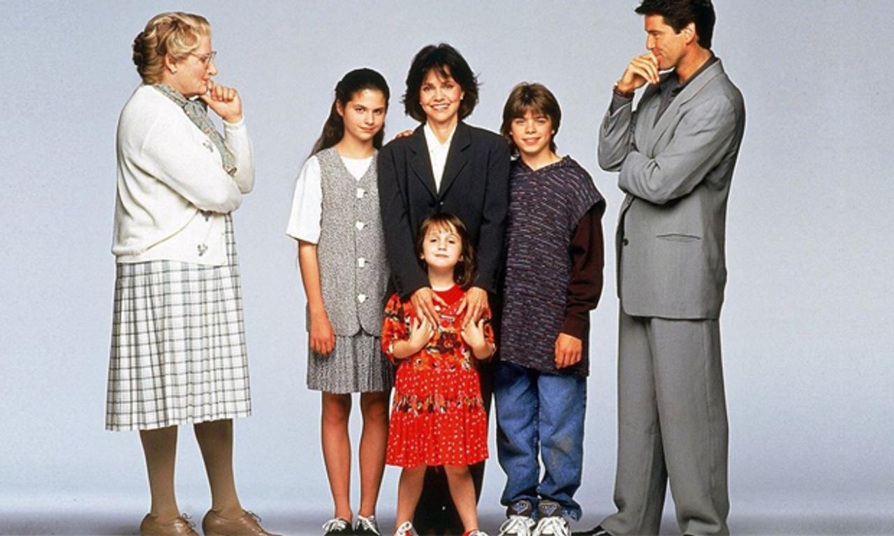 Pierce Brosnan and the 'Mrs Doubtfire' kids reunited 25 years on