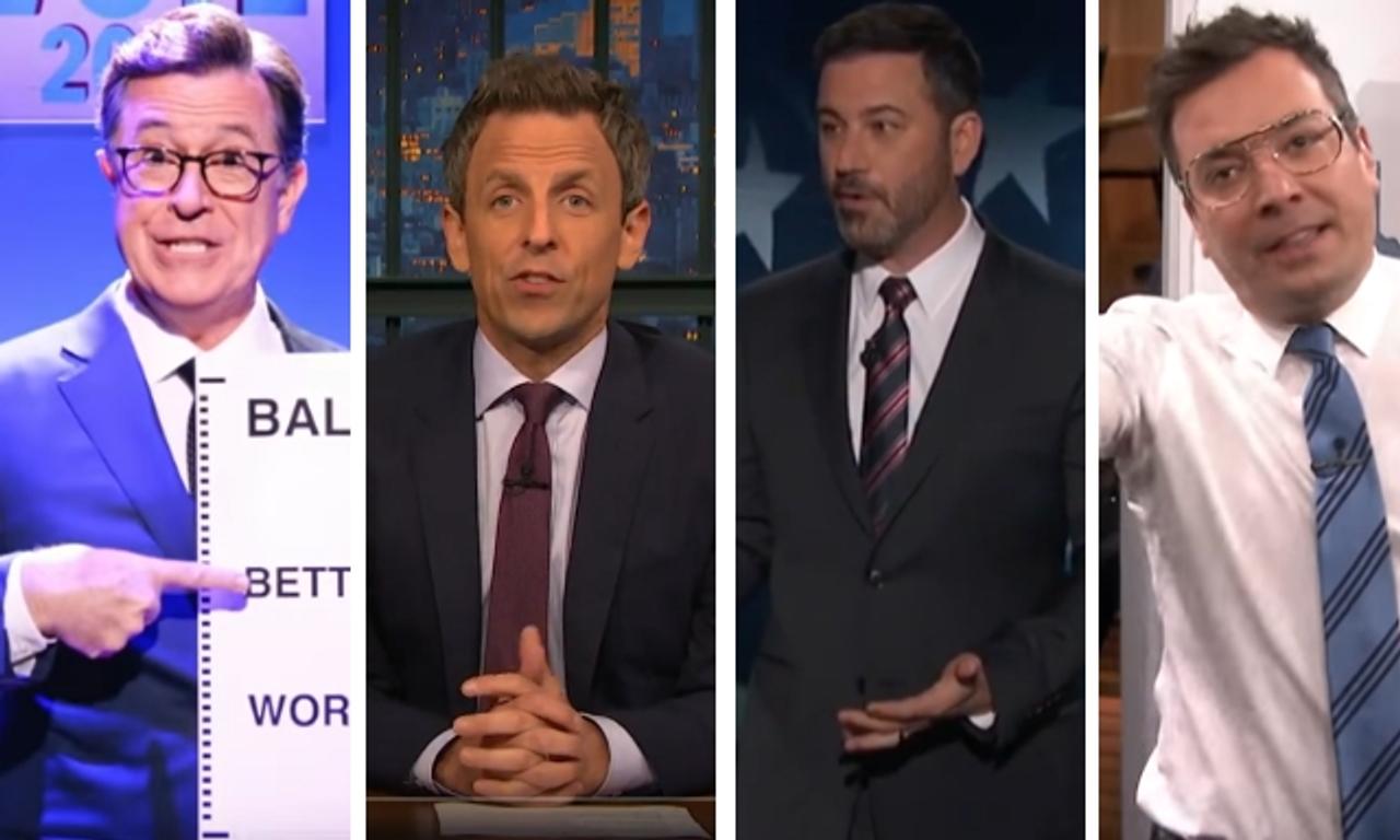 Here's how the late-night hosts covered the US Midterms