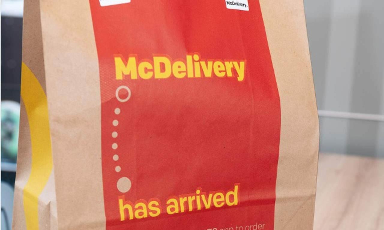 McDonald's have officially launched McDelivery in Ireland today