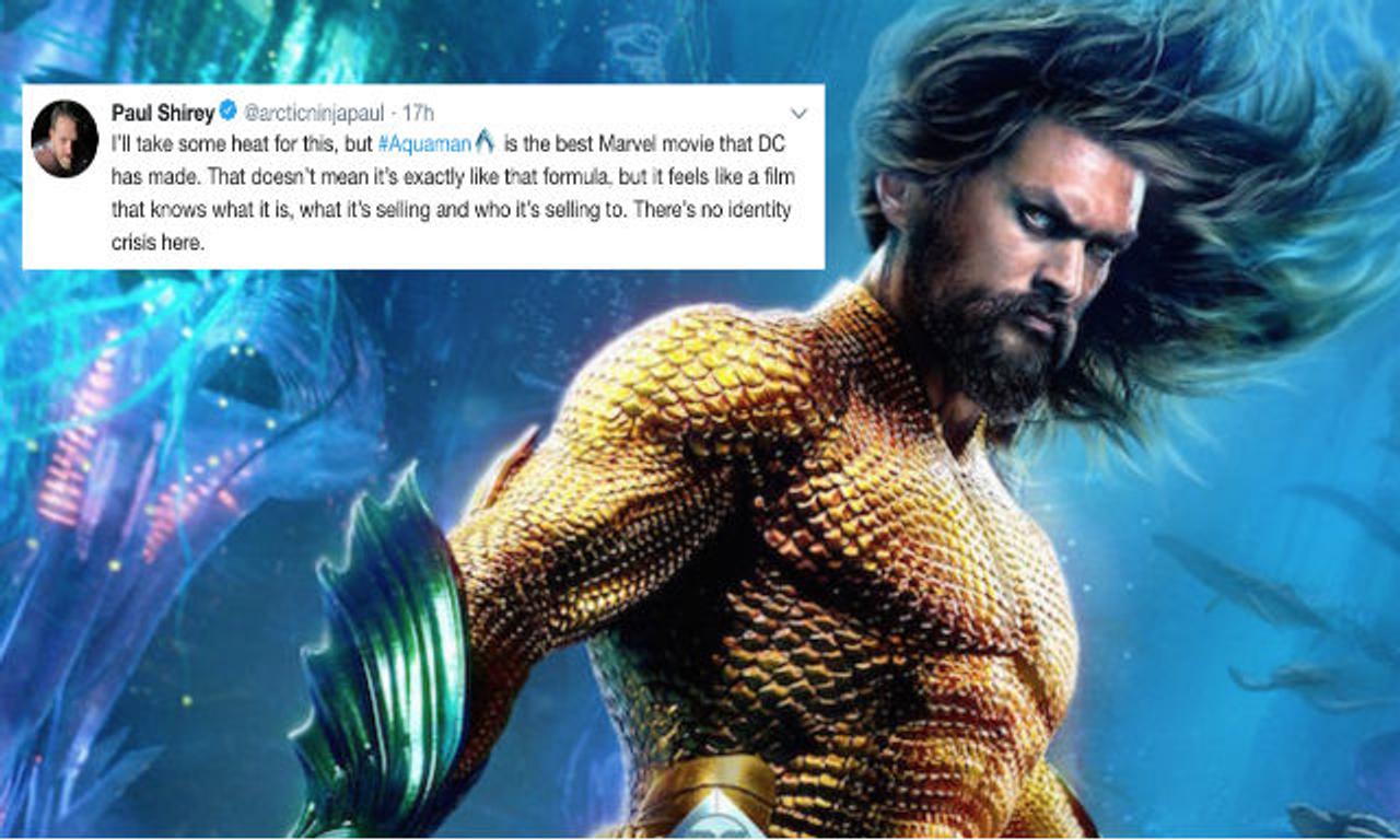 Early reactions to 'Aquaman' have surfaced online... and they're good