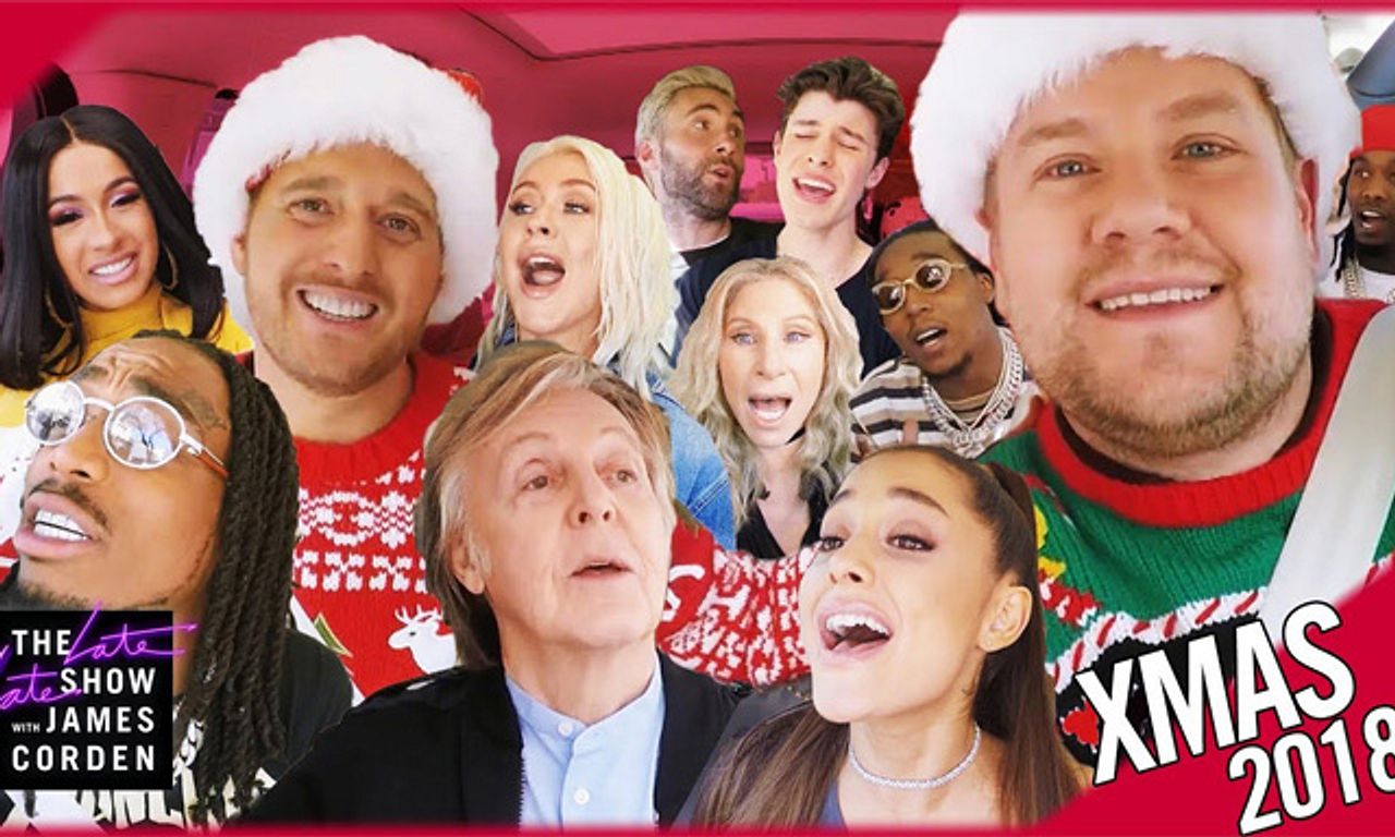 Get into the festive mood with Christmas Carpool Karaoke