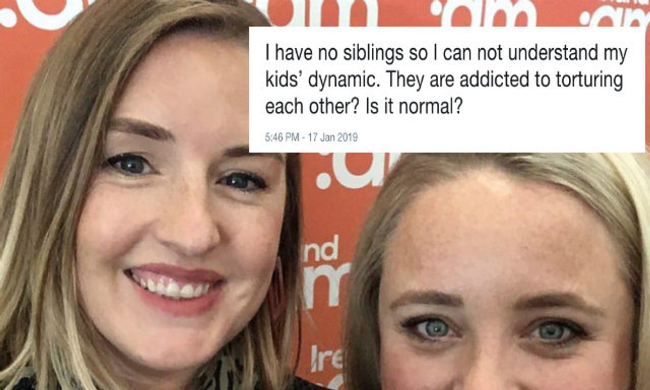 Author Sarah Breen asked if her children "torturing each other" is ...