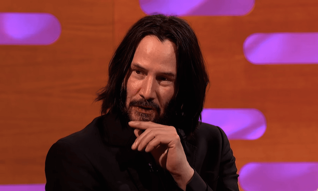Keanu Reeves is really into ballroom dancing, which actually makes sense