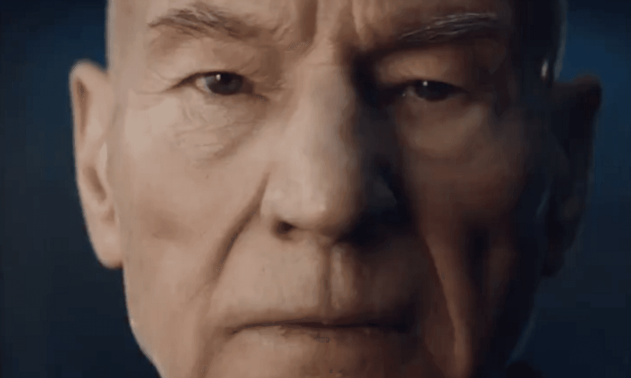 Here's another look at Picard and his dog for new Star Trek series