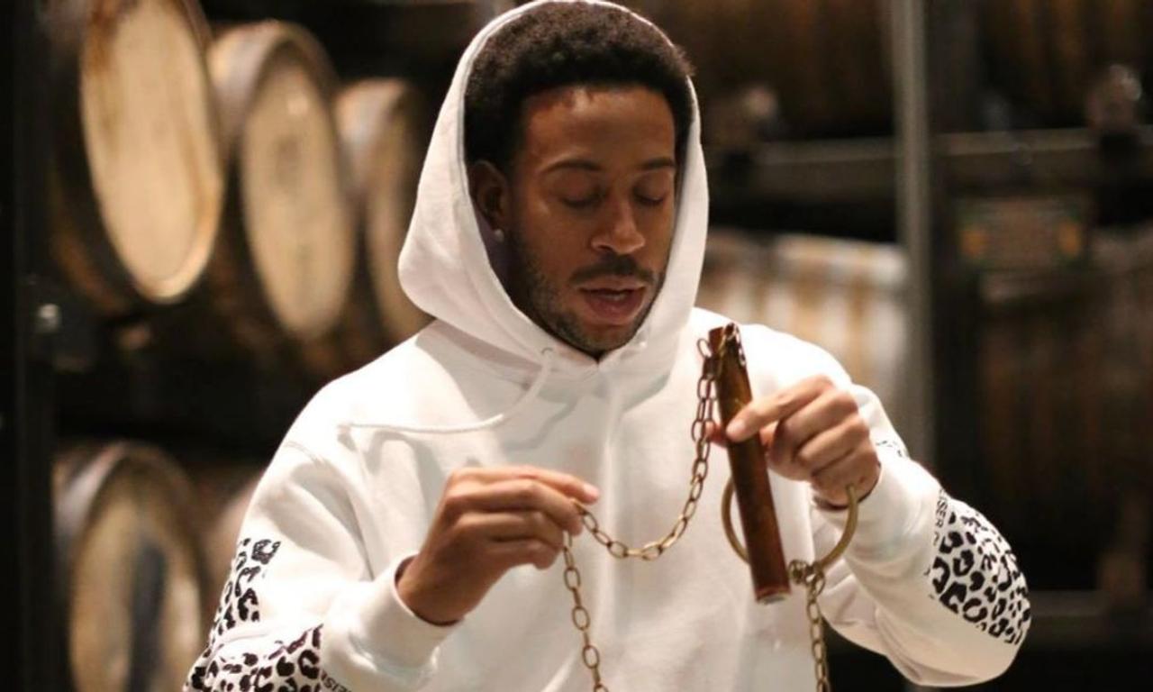 Ludacris was hanging out at the Jameson Distillery in Dublin yesterday