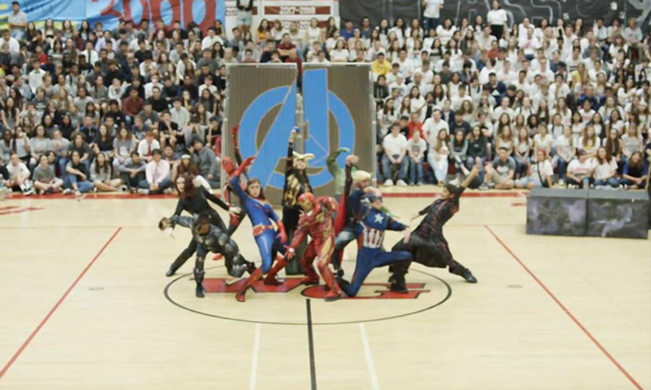 This Marvel Avengers assembly dance is awesome