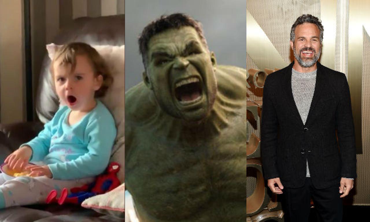 Mark Ruffalo responds to that viral video of Irish toddler reacting to ...