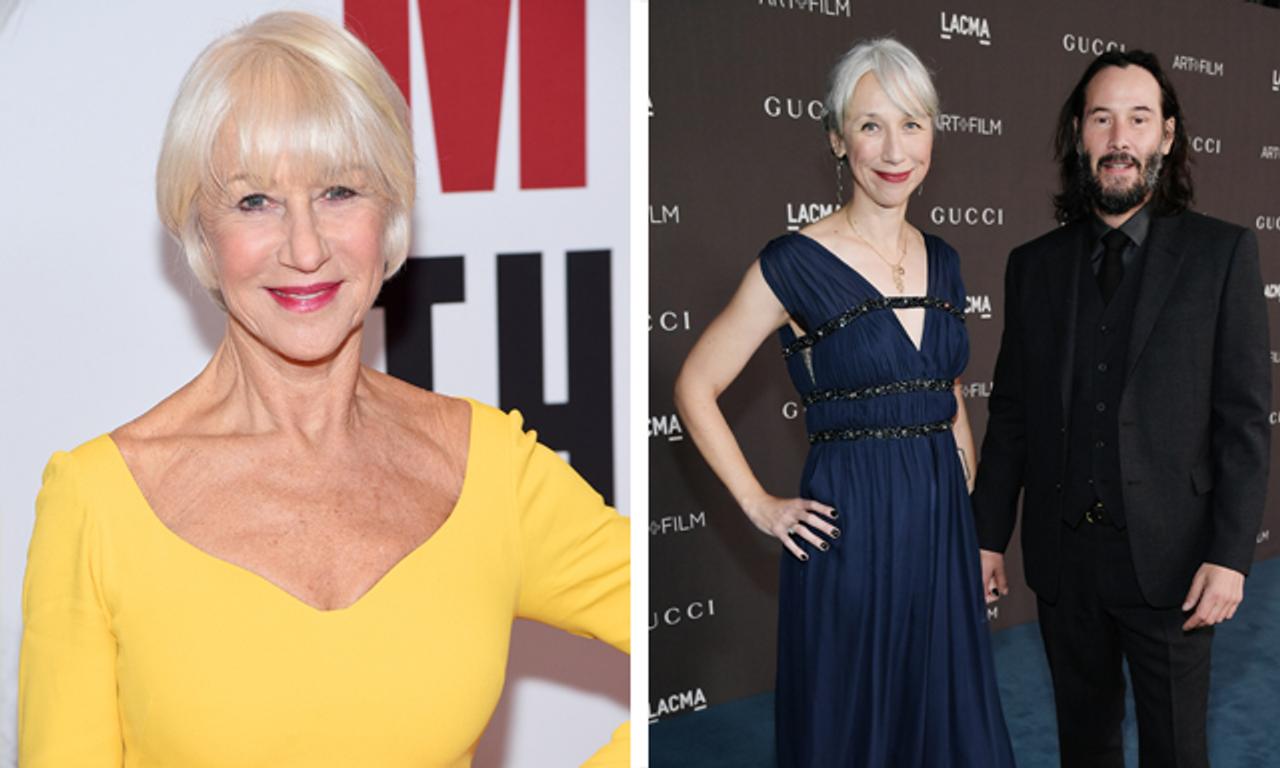 Helen Mirren on being mistaken for Keanu Reeves' girlfriend