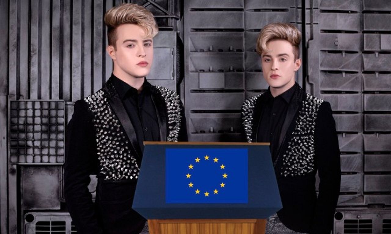And now, Jedward plead their case as potential political figures