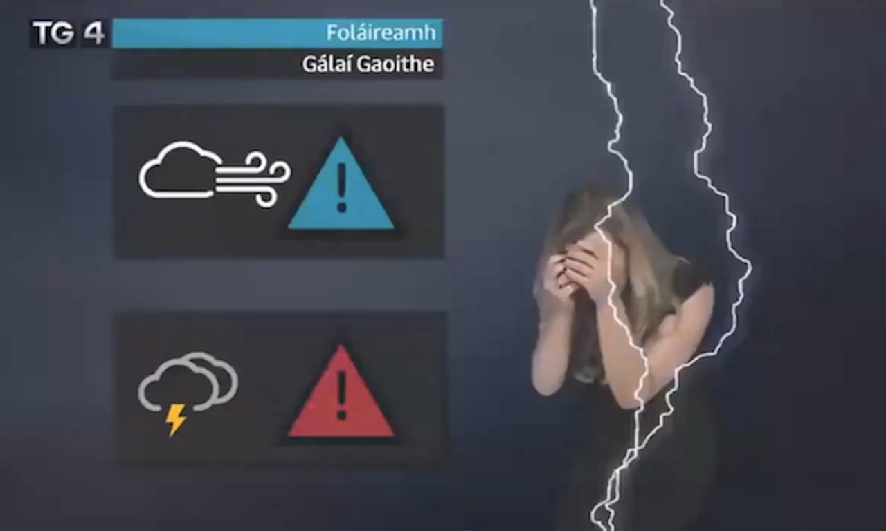 Lightning strikes twice for TG4's Halloween viral prank