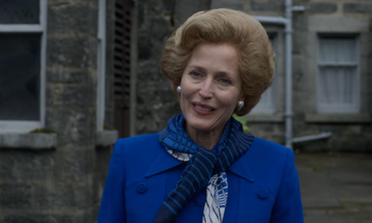 Gillian Anderson says accepting the part of Thatcher in 'The Crown' was ...