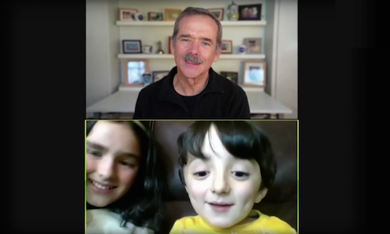 Adam from 'Late Late Toy Show' got to meet Chris Hadfield on last night ...