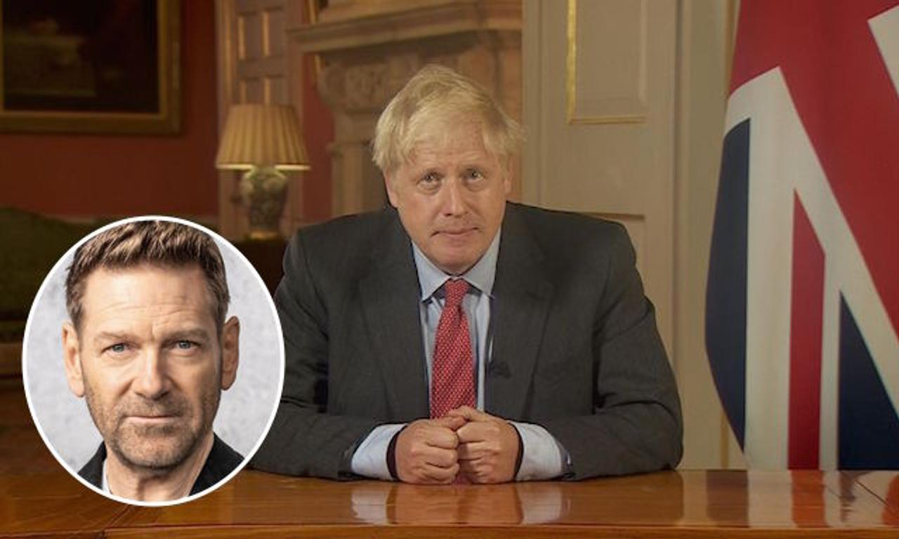 Here's our first look at Kenneth Branagh as Boris Johnson