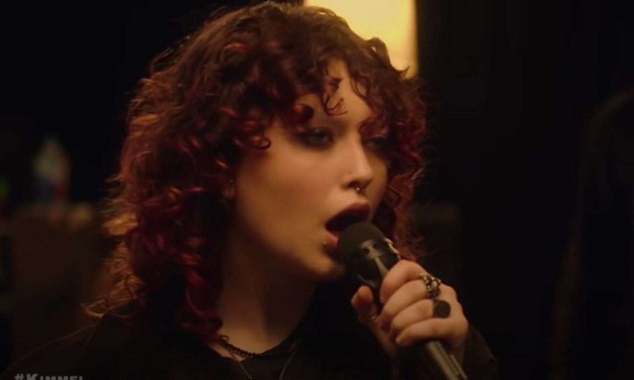 Here's Dave Grohl 15-year-old daughter Violet killing it on Jimmy Kimmel