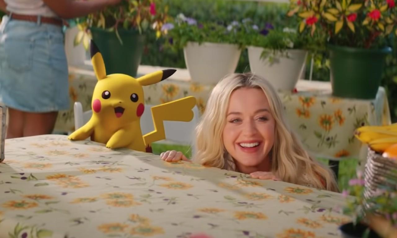 Katy Perry releases another uplifting bop, this time with her pal Pikachu