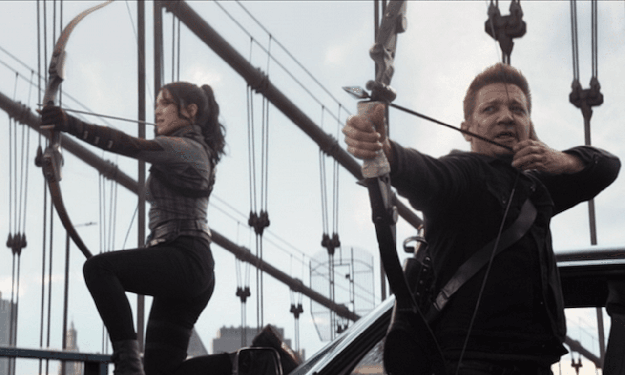 This week's 'Hawkeye' features a (very brief) crossover from 'Daredevil'