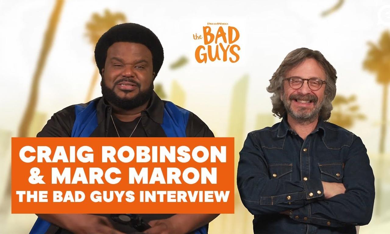 Marc Maron and Craig Robinson talk to us about 'The Bad Guys'