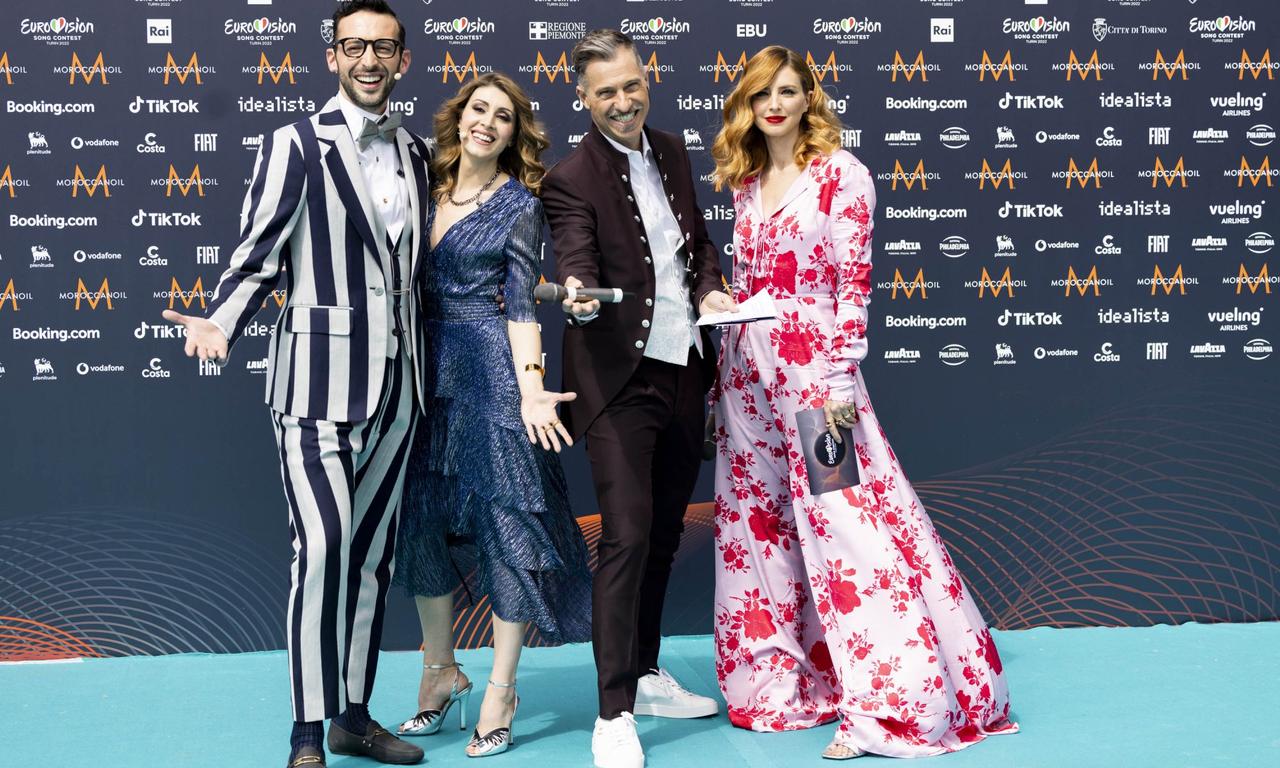 Eurovision Opening Ceremony 2022 in Venaria Reale, Turin, Italy ...