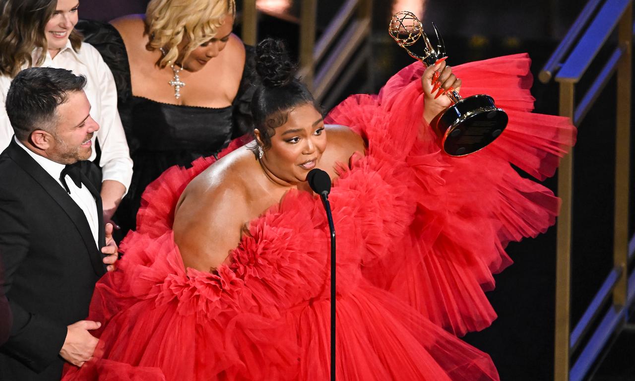 Lizzo's Emmy acceptance speech was as rousing as you might imagine