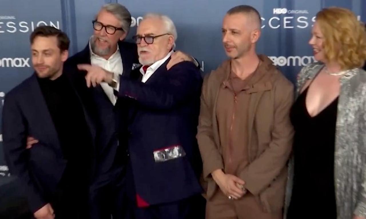 Please enjoy Brian Cox in character as Logan Roy at the 'Succession ...