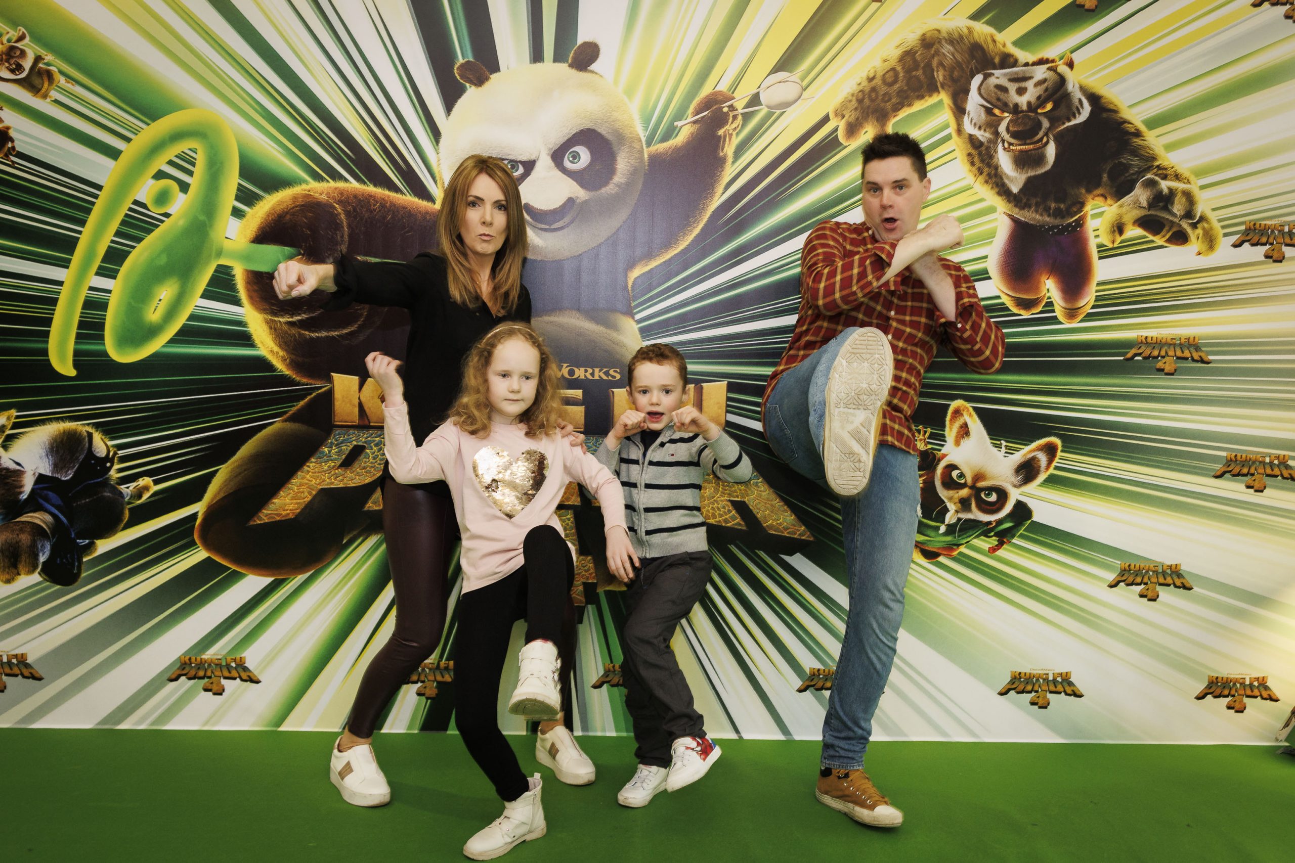 Irish premiere screening of 'Kung Fu Panda 4' at the Savoy Cinema