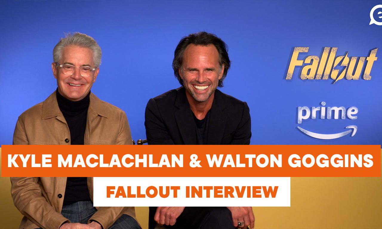 Kyle MacLachlan & Walton Goggins on their new Amazon Prime show 'Fallout'